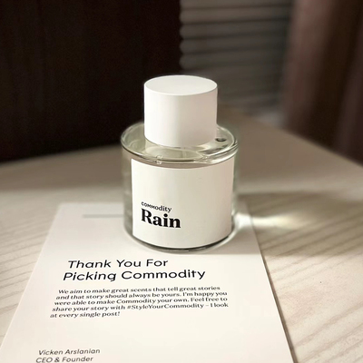 commodityrain香水小样BookRain