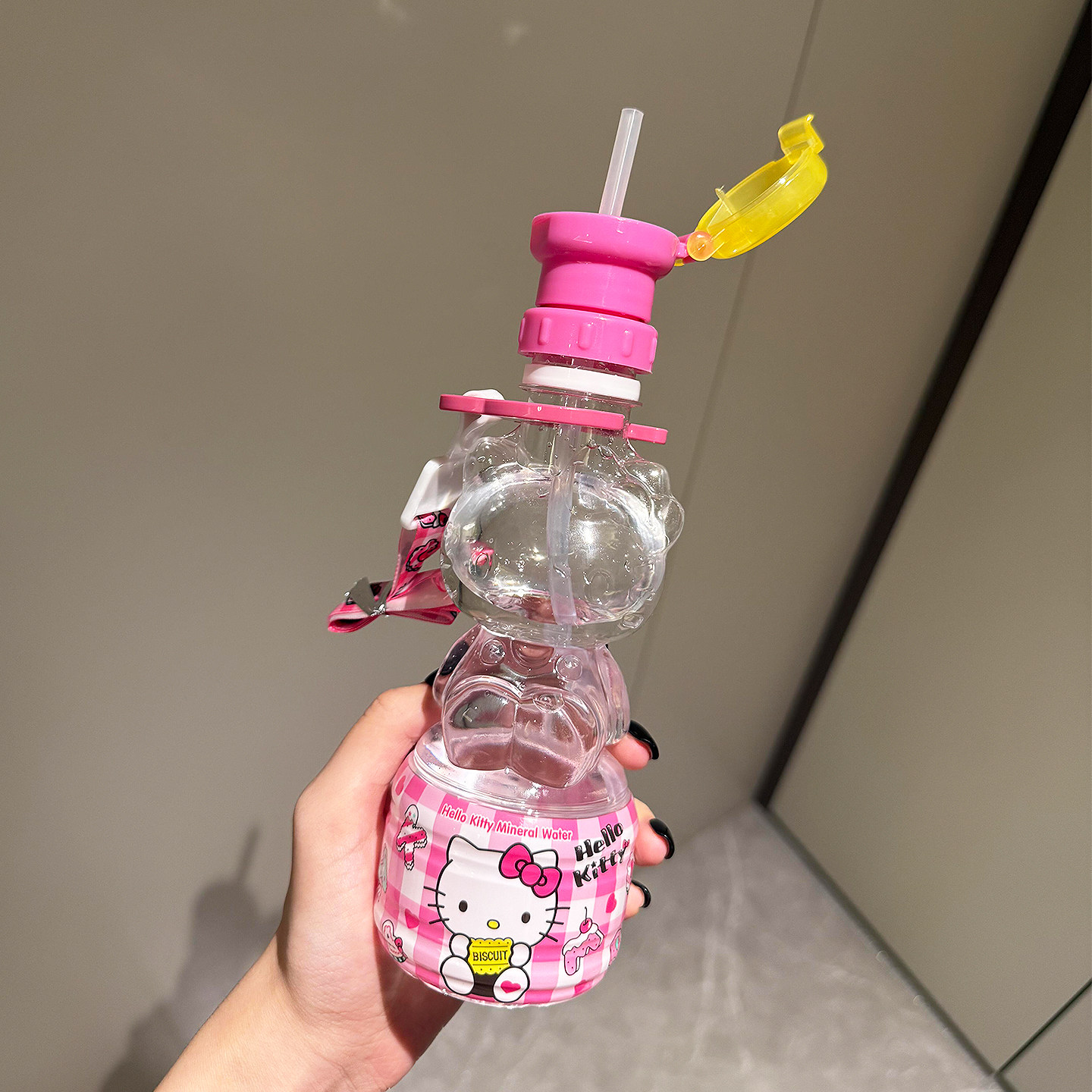 【家用优选】【赵露思同款吸管】矿泉水吸管瓶盖转换头饮料防呛水