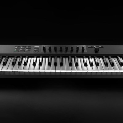 NI KOMPLETE KONTROLx A25/A49/A61半配重MIDI键盘控制器