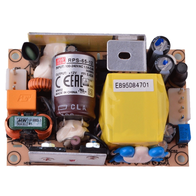 台湾明纬RPS-65-12医疗级开关电源12V 5.42A原装PCB裸板正品65W