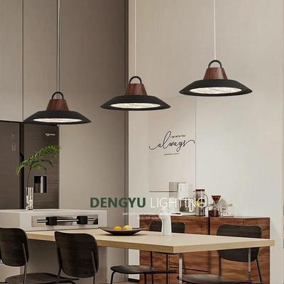 The chandeliers of the creative cloud restaurant, three of t