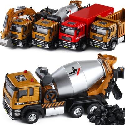 嘉业150声光回力翻斗车挖掘机