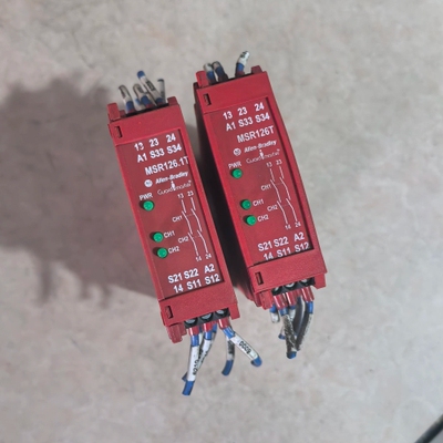 AB罗克韦尔安全继电器MSR126T 440R-N23117 拆机 二手 议价