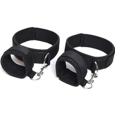 SM sexy hands and feet straps lie prone handcuffs women's po