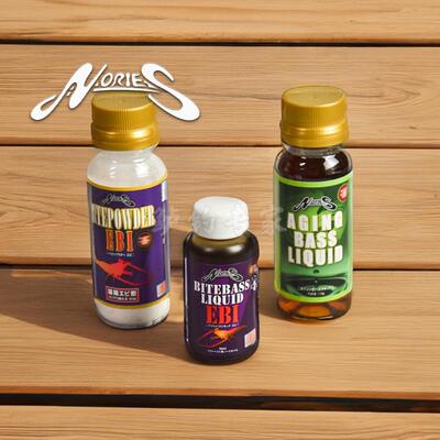 日本原装进口NORIES田边哲男诱鱼剂软饵添加剂EBI路亚添加剂