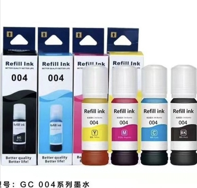 适用 爱普生004打印机墨水 L3118L3106L3108L3158L3116L1118L3119