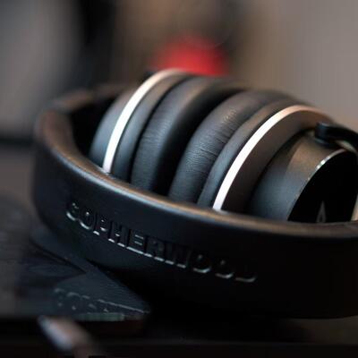 电吉他监听耳机降噪头戴式