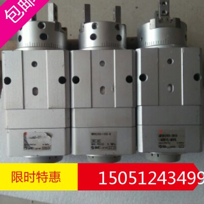 SMC旋转气缸MRHQ16D-180S-N二手9.5新
