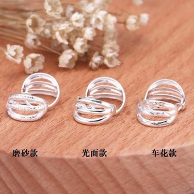 银耳环银耳环9999纯银女正品9纯银女正品2024新款爆款足银彝族民