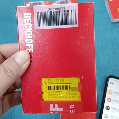 议价EL1918-2200 BECKHOFF工控模块 8路TwinSAFE输入24V DC维修