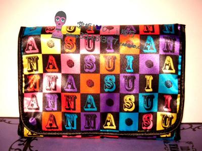 Anna Sui安娜苏2010年限量魔幻炫彩旅行收纳包洗漱化妆包