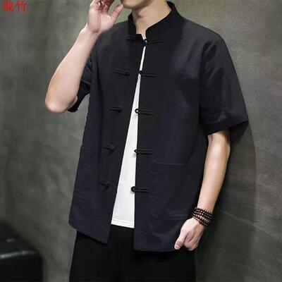 练功服中国风古装民国唐装