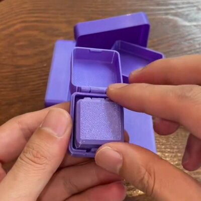 套娃中指盒子3D打印叠叠套盒整蛊玩具戒指首饰收纳盒桌面解压神器