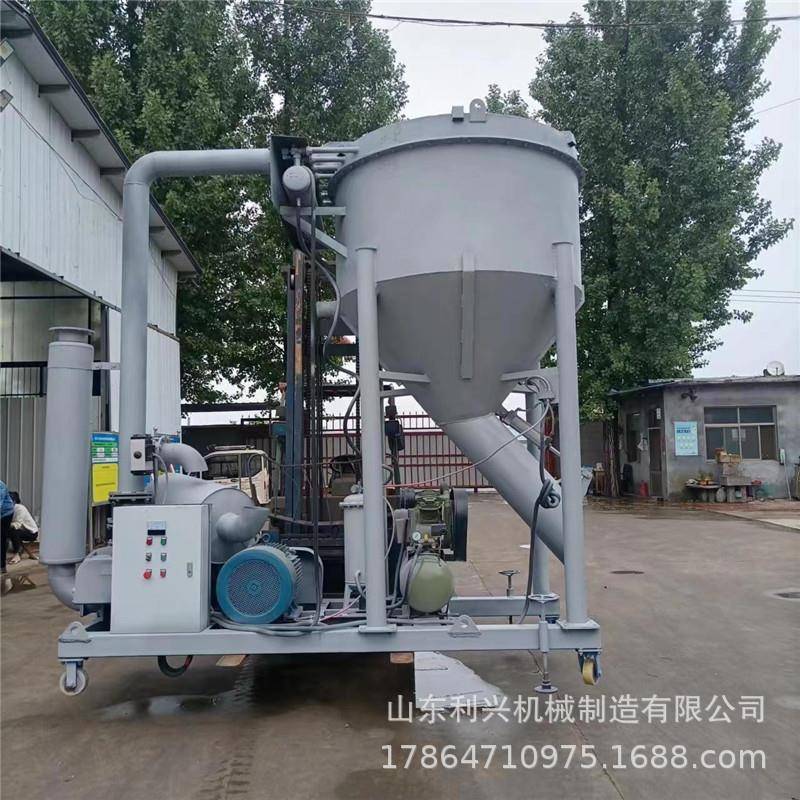 吉林玉米稻谷装车气力吸粮机一吹一送风力输送机200型号扒粮机