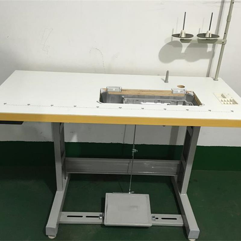 全新缝纫机电脑车板架脚架实木加厚包边兰布纹圆边家用工业缝纫机