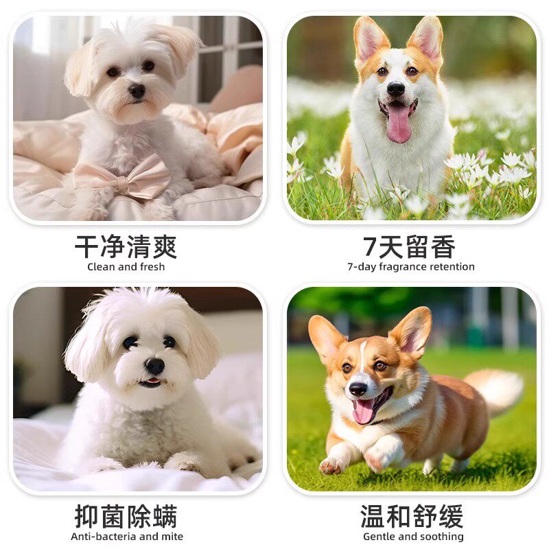 宠物沐浴乳狗狗猫咪通用洗澡杀菌除臭杀虫留香除螨抑菌止痒沐浴露