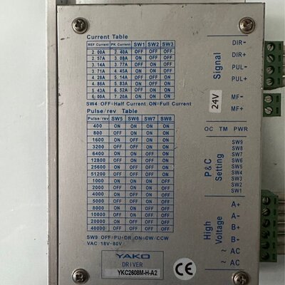 可维修YAKO驱动器YKC2608M-H-A2，议价