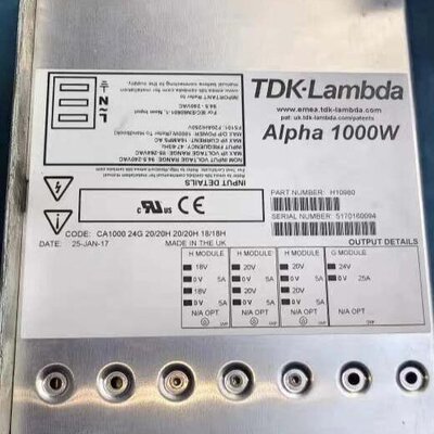 TDK-Lambda ALPHA1000W H10980拆机