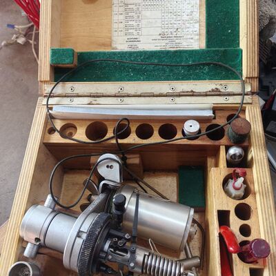 LEUTERT示功器 型号50Z1 德国 带原木盒和