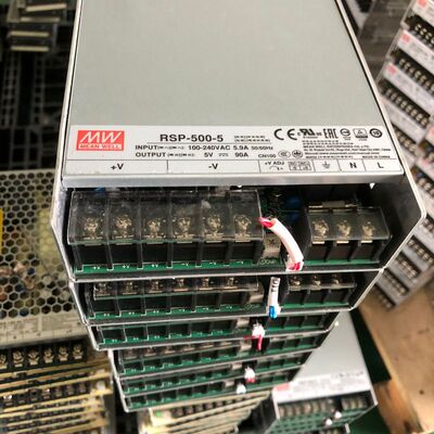 明纬电源RSP-500-5明纬500Ｗ5V90A10个