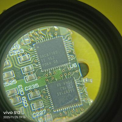 TI DAC8718S芯片 拆机带板 型号清晰  成