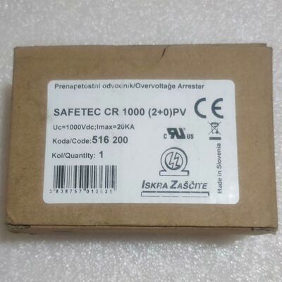SAFETEC  CR 1000(2+0)PC电涌避雷器保护