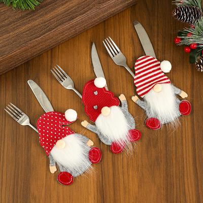 Knife and Fork Set Christmas Hotel Supplies餐具套圣诞用品
