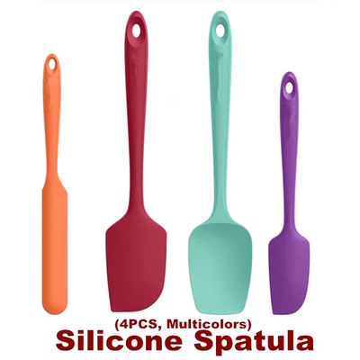 Silicone Spatula Food Grade Rubber Kitchen Baking Scraper