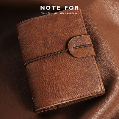 2026年皮面M5活页手帐本套装