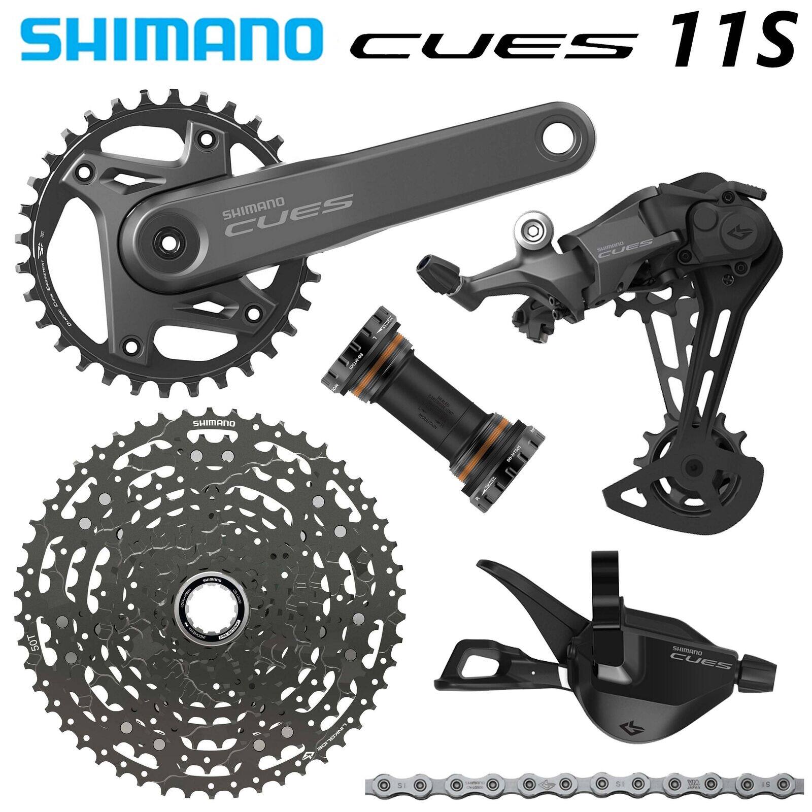 Shimano Cues Transmission 9/10/11S U6000 U4000 Mountain Leisure ...