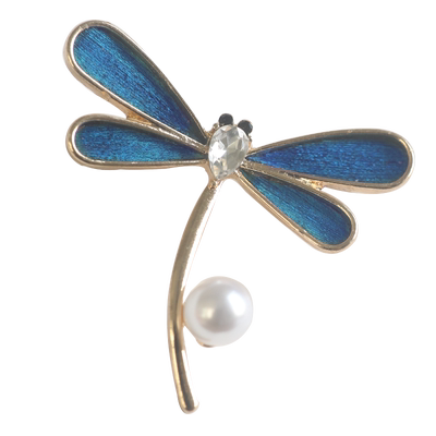 一世长安蜻蜓仿点翠胸针diy手工材料包母亲节女士暖场非遗活动