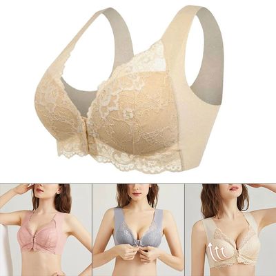 Lace Plus Size Support Underwire Women's Adjustable