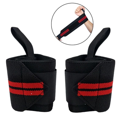 1 Pair Adjustable Bandages Weightlifting Wristbands Wrist Pr