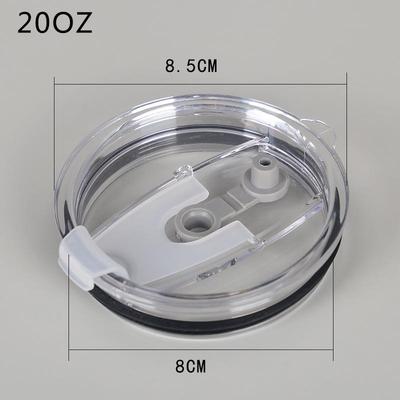 厂家杯盖通用12oz 16oz 20oz 30oz 汽车杯盖透明密封防漏塑料杯盖