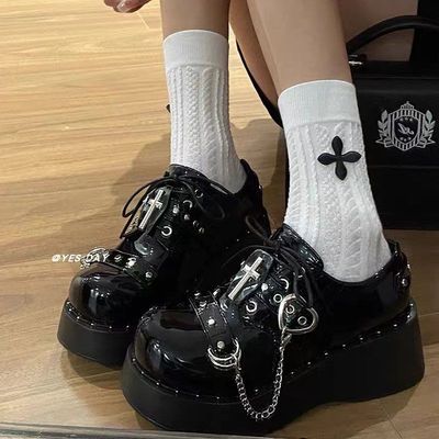 圣光骑士原创朋克风loita厚底鞋