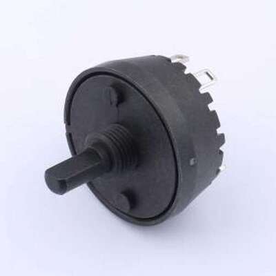 MFR01-A1M06L15SN-B 旋转开关 36°弹回6档旋转开关 插件