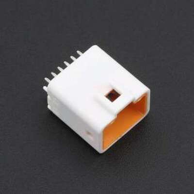 DL20023-12AS 线对板针座 2x6P 间距:2mm 直插 插件,P=2mm