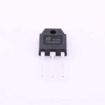 SLW20N50C 场效应管(MOSFET) 1个N沟道 耐压:500V 电流:20A TO-3P