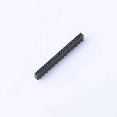 X1311FVS-28-C43D35R1 排母 间距:1.27mm 1x28P 立贴 SMD,P=1.27m