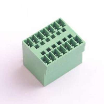 JL15EDGRH-38114G01 插拔式接线端子 2x7P 3.81mm 排数:2 每排P数