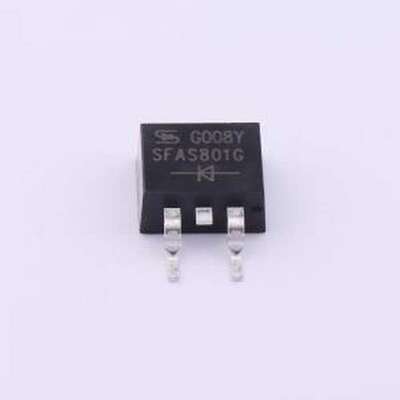 SFAS801G MNG 快恢复/高效率二极管 电压:50V 电流:8A D2PAK