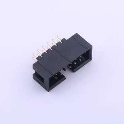 BH-00067 IDC刺破式连接器(牛角/简牛) 2.54mm 2x6P 排数:2 每排P