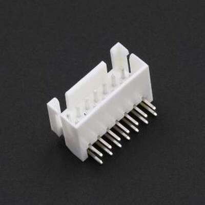 XD-XHD-2*7AW 线对板针座 2x7P 间距:2.5mm 弯插 插件,P=2.54mm