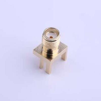 SMA-KE-P902 RF射频同轴连接器 SMA 内孔 偏脚 插件