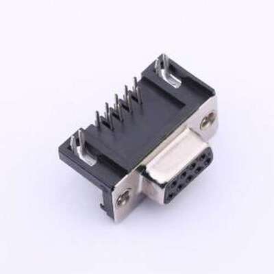 2301844-1 D-Sub/VGA连接器 D-Sub 母 P数:9P 弯插