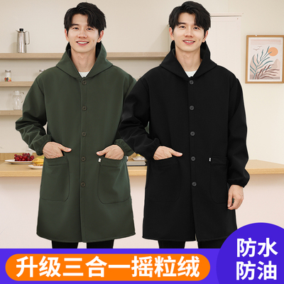 罩衣男款工作服大褂劳保围裙
