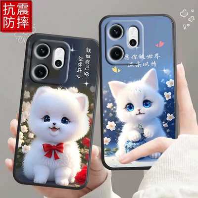 opporeno14手机壳PLA110全包边防摔硅胶软壳reno14磨砂网红女男新款