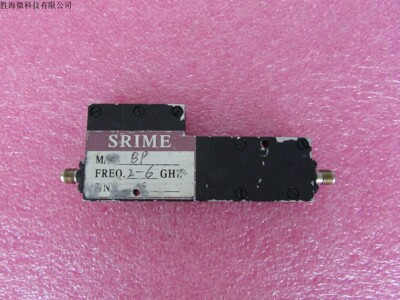 SRIME进口2-6GHz SMA母射频微波同轴带通滤波器