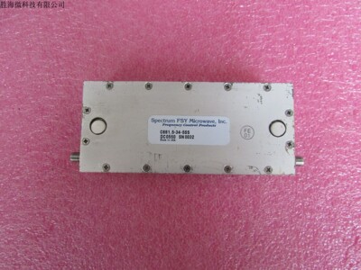 Spectrum进口C881.5-34-5SS861-902MHzSMA射频同轴带通滤波器
