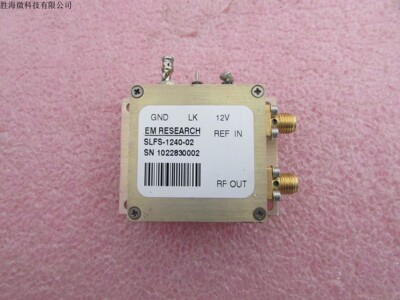 EM RESEARCH SLFS-1240-02 1240MHz SMA 12V 射频微波振荡器